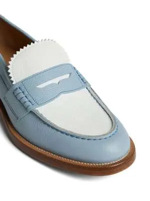Dsquared2 Leather Loafers - Blue
