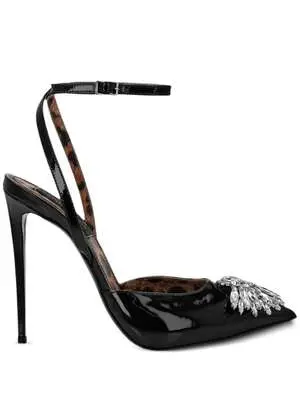 Philipp Plein 100mm Crystal-embellished Pumps