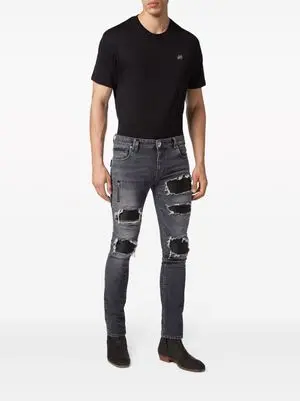 Philipp Plein Rock Star Slim-cut Jeans - Black