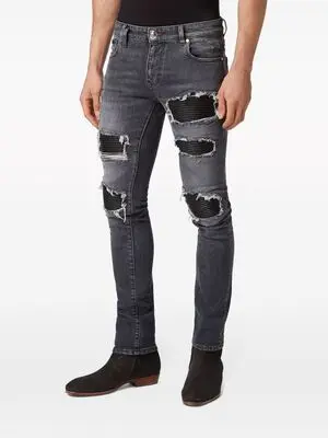 Philipp Plein Rock Star Slim-cut Jeans - Black