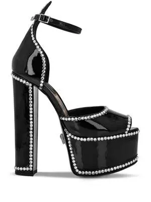 Philipp Plein Block Heel Shoes For Women