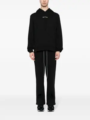 MOSTLY HEARD RARELY SEEN Logo-embroidered Hoodie