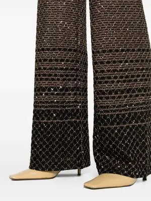 Missoni Sequin-embellished Straight-leg Trousers