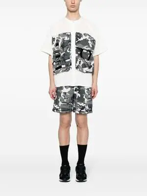 MOSTLY HEARD RARELY SEEN Quilted Camouflage Shorts - Multicolour