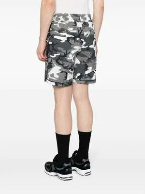 MOSTLY HEARD RARELY SEEN Quilted Camouflage Shorts - Multicolour