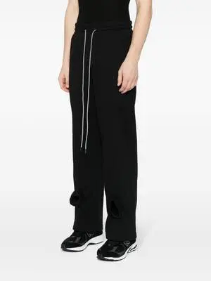 MOSTLY HEARD RARELY SEEN Four Ankle Cotton Track Trousers