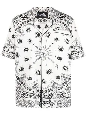 HACULLA. Paisley-print Button-up Shirt - White