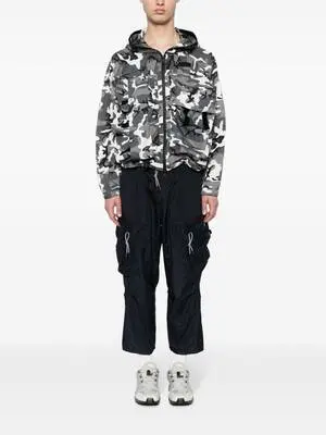 MOSTLY HEARD RARELY SEEN 3d Drop-crotch Trousers - Black