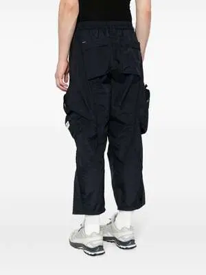 MOSTLY HEARD RARELY SEEN 3d Drop-crotch Trousers - Black