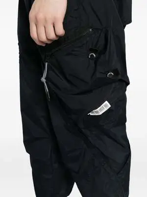 MOSTLY HEARD RARELY SEEN 3d Drop-crotch Trousers - Black