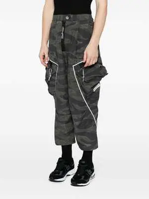 MOSTLY HEARD RARELY SEEN 3d Drop-crotch Trousers - Multicolour