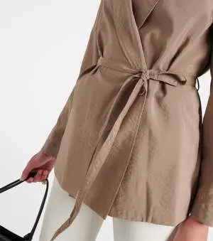 JOSEPH Mayet Silk-blend Twill Blazer