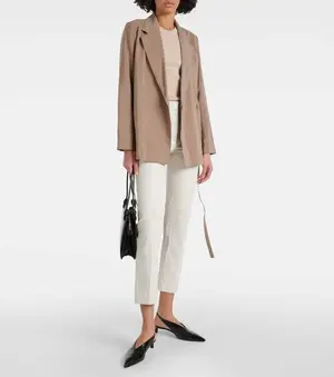JOSEPH Mayet Silk-blend Twill Blazer