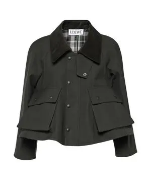 Loewe Trapeze Waxed Cotton Jacket