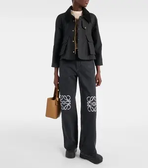 Loewe Trapeze Waxed Cotton Jacket