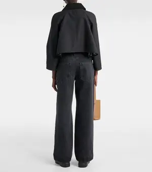 Loewe Trapeze Waxed Cotton Jacket