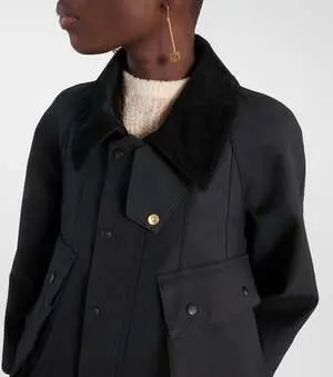 Loewe Trapeze Waxed Cotton Jacket