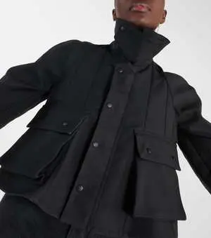 Loewe Trapeze Waxed Cotton Jacket