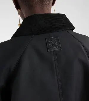 Loewe Trapeze Waxed Cotton Jacket