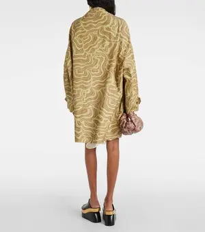 Dries Van Noten Printed Coat