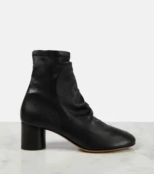 Isabel Marant Étoile Laeden Leather Ankle Boots
