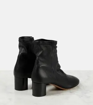 Isabel Marant Étoile Laeden Leather Ankle Boots