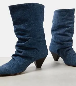 Isabel Marant Reachi Ankle Boots - Blue