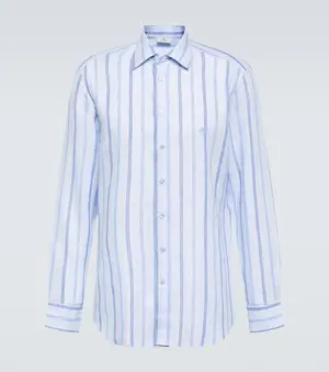 Etro Striped Linen Shirt