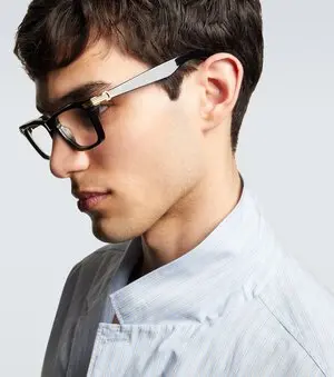 Cartier Square Frame Glasses - Black
