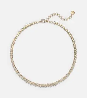 Shay Jewelry Tennis Diamond Necklace - Gold