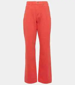 7 For All Mankind Tess High-rise Straight Jeans