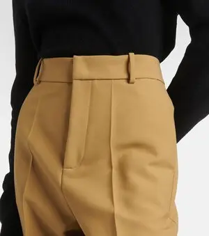 TOD'S Virgin Wool Straight Pants