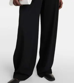 FFORME Faye High-rise Wool Wide-leg Pants