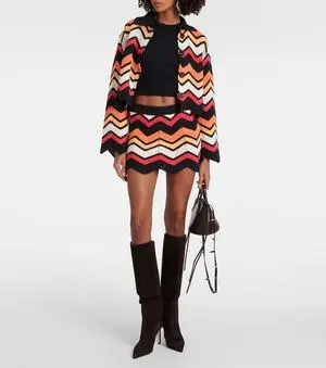 Alanui Kaleidoscopic Mini Skirt - Multicoloured