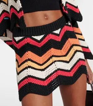 Alanui Kaleidoscopic Mini Skirt - Multicoloured