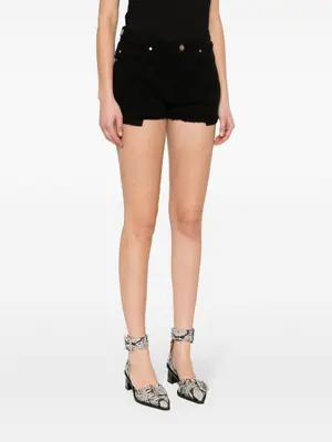 Pinko Distressed Denim Shorts