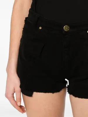 Pinko Distressed Denim Shorts