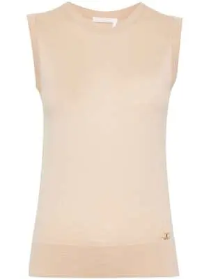 Chloé Sleeveless Wool Jumper