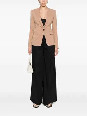 Pinko High-waisted Wide-leg Trousers