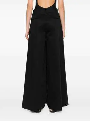 Pinko High-waisted Wide-leg Trousers