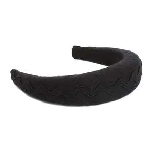 PATOU Patou Padded Headband - Black
