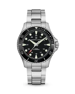 Hamilton Scuba Khaki Field Watch - Black/silver