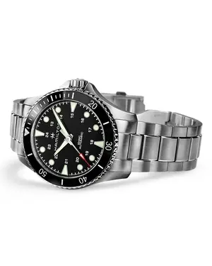 Hamilton Scuba Khaki Field Watch - Black/silver