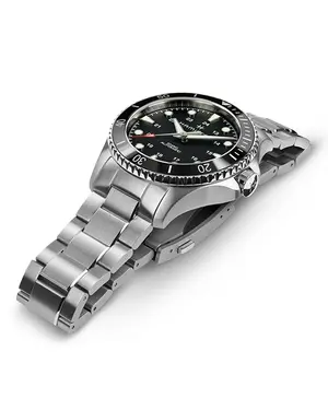 Hamilton Scuba Khaki Field Watch - Black/silver