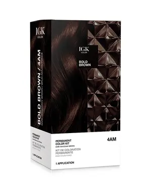 IGK Permanent Color Kit Bold Brown