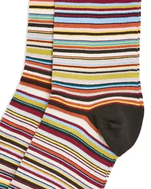 Paul Smith Signature Stripe Crew Socks - Multi