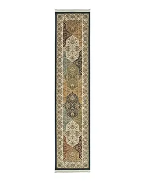 ORIENTAL WEAVERS Masterpiece 1331 Runner Rug, 2'3 X 10 - Navy/multi