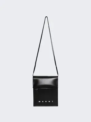 Marni Pouch On Strap - Black