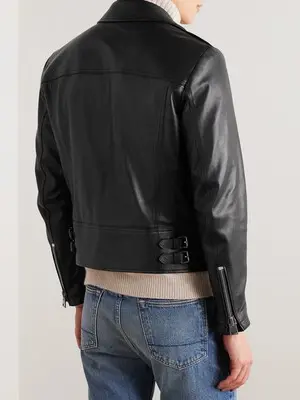 TOM FORD Full-grain Leather Biker Jacket
