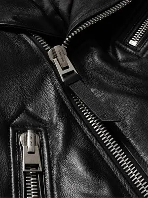 TOM FORD Full-grain Leather Biker Jacket